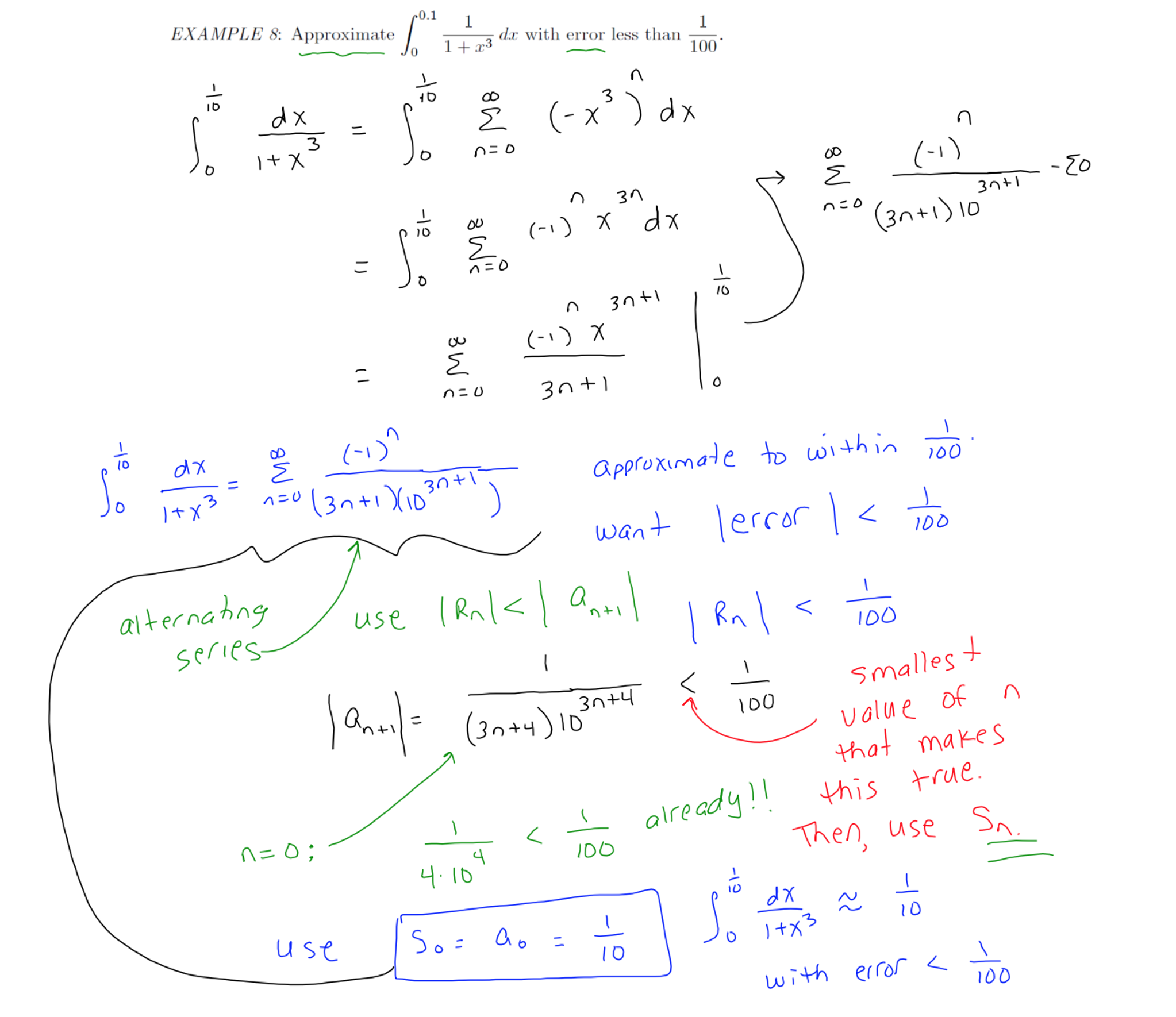 Solved use a power series to approximate the definite | Chegg.com
