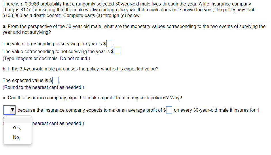 Solved There is a 0.9986 probability that a randomly | Chegg.com