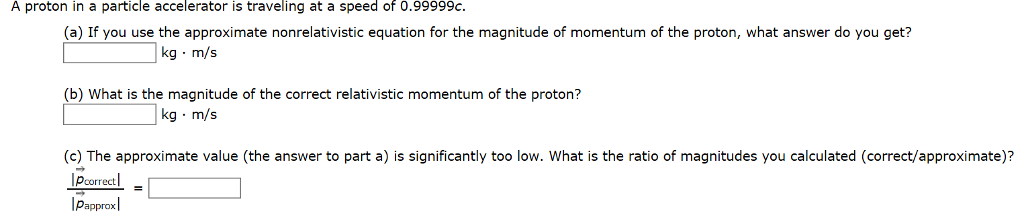 Solved A proton in a particle accelerator is traveling at a | Chegg.com