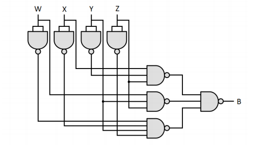 Solved Use and fix the following circuit to output 1 when a | Chegg.com