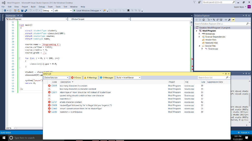 Solved Question asks this: Assume the declarations of | Chegg.com
