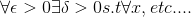 Solved Using epsilon delta definition of limit Prove: . For | Chegg.com
