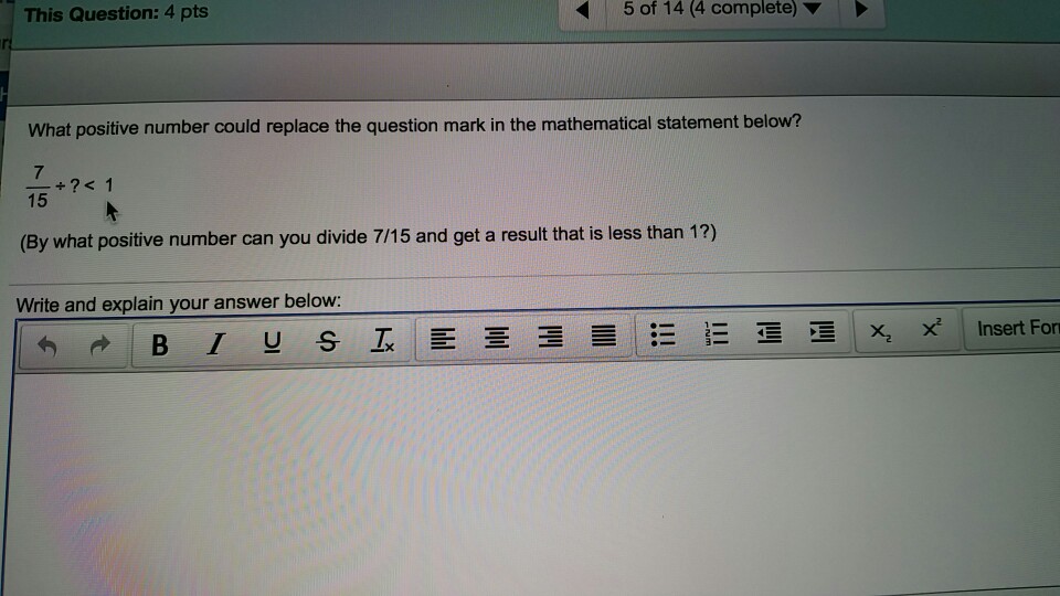 Solved What positive number could replace the question mark | Chegg.com
