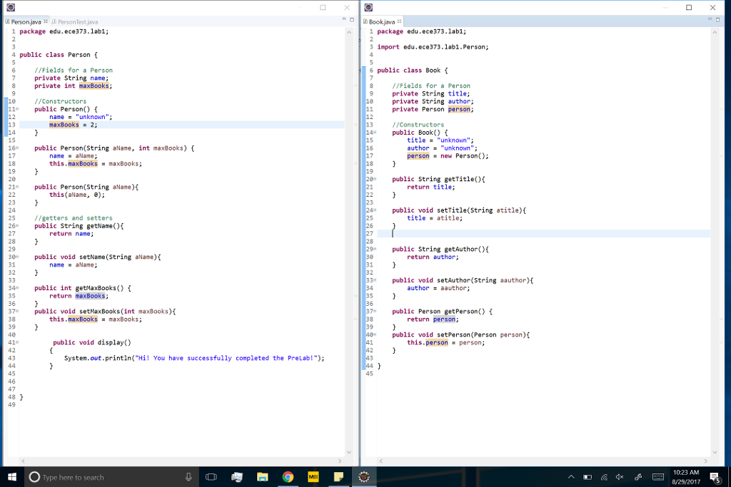 Solved Have to create a test file similar to that of the | Chegg.com