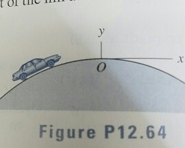 Solved a car travels on a hill that has a parabolic profile. | Chegg.com