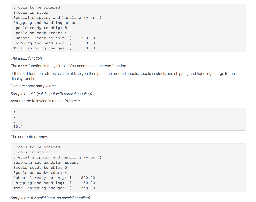 Solved This lab lesson you are writing a program for the | Chegg.com