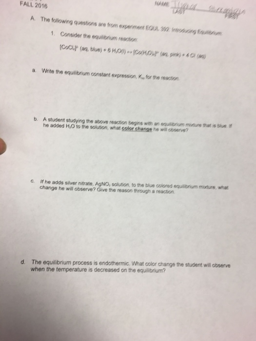 Solved The following questions are from experiment EOUL 392; | Chegg.com