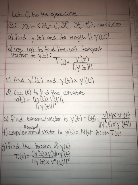 Solved This is for Calculus 3. The question is broken down | Chegg.com