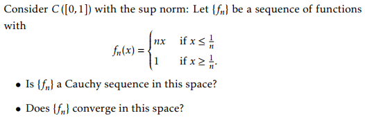 Solved Consider C ([0,1] with the sup norm: Let Ifu) be a | Chegg.com