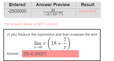 Solved Reduce the expression and then evaluate the limit | Chegg.com