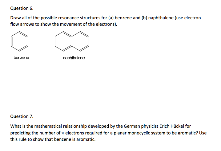 Solved Draw all of the possible resonance structures for (a) | Chegg.com