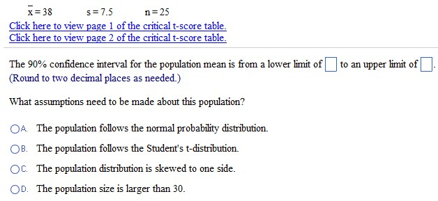 Solved Construct a 90% confidence interval to estimate the | Chegg.com Solved Construct a 90% confidence interval to estimate the | Chegg.com