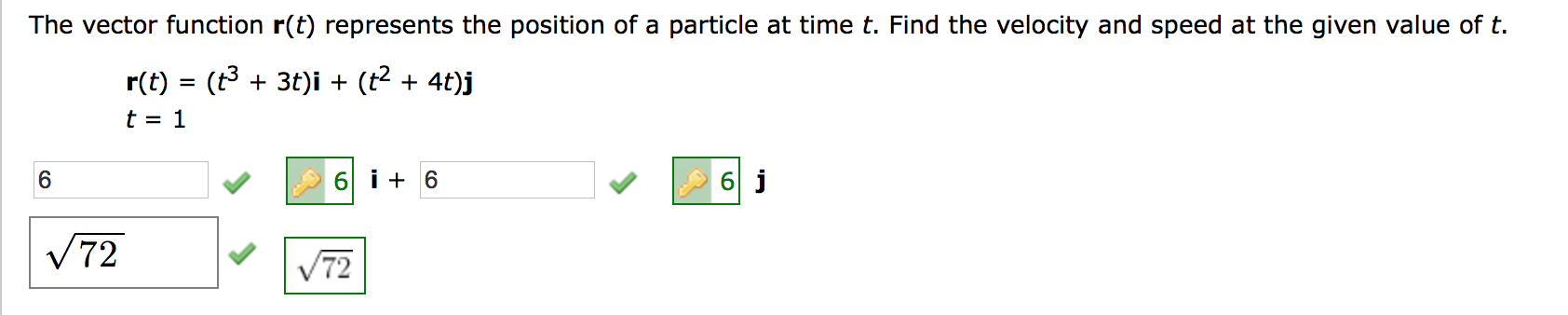 Solved 1) The vector function r(t) represents the position | Chegg.com