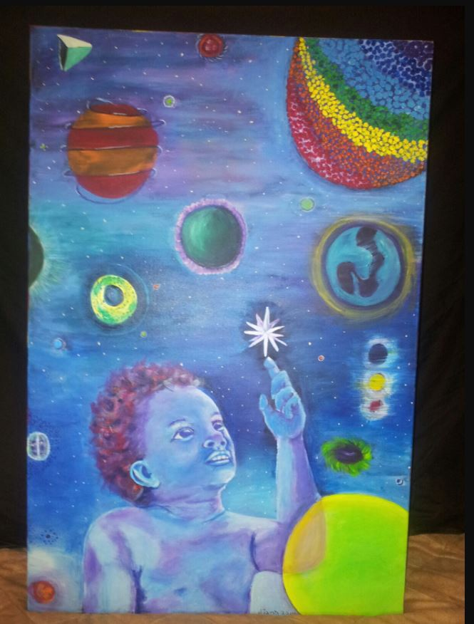 Solved critique this Acrylic painting by using The | Chegg.com