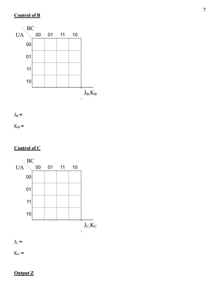 Solved Design a 3-bit up-down counter using J-K flip-flops, | Chegg.com