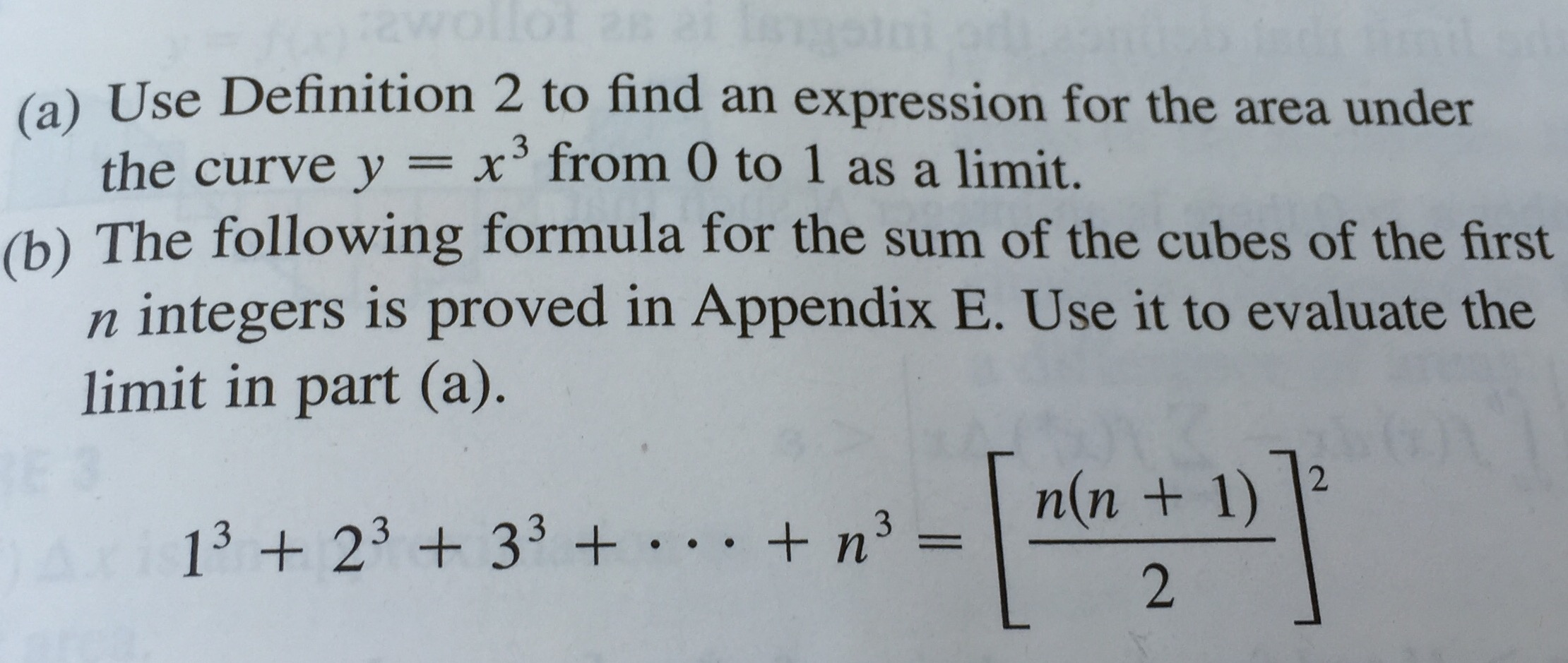 Solved Use Definition 2 to find an expression for the area | Chegg.com