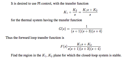 Solved It is desired to use PI control, with the transfer | Chegg.com