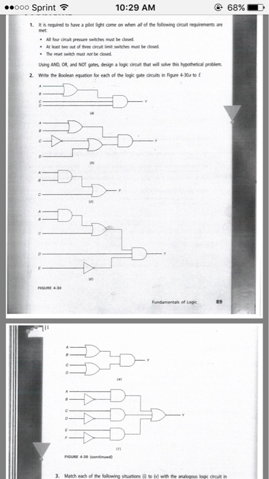 Solved It is required to have a pilot light come on when of | Chegg.com