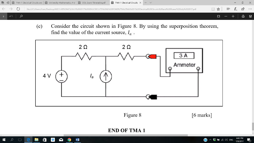 Solved Consider The Circuit Shown In Figure 8 By Using The