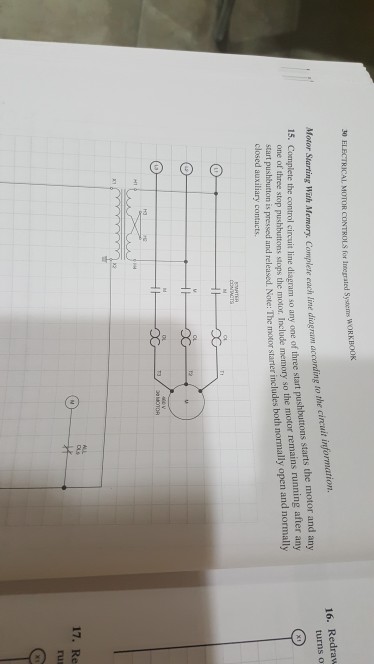 Solved 30 ELECTRICAL MOTOR CONTROLS for Innegrated Sysems | Chegg.com