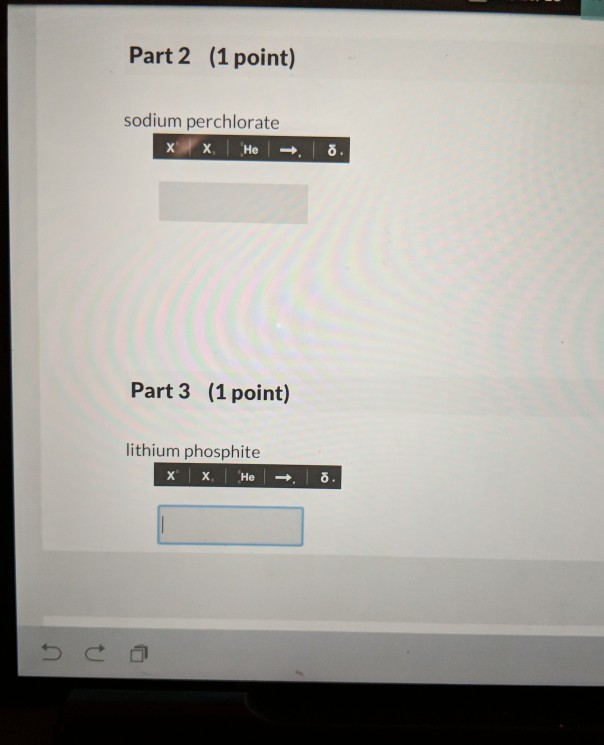 Solved Name the following compounds. 4th attempt Part 1 (1 | Chegg.com