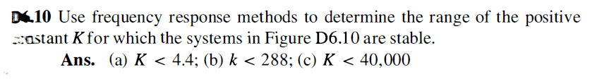 Solved D6.10 Use frequency response methods to determine the | Chegg.com