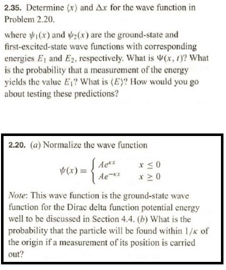 Solved Determine and Delta v for the wave function in | Chegg.com