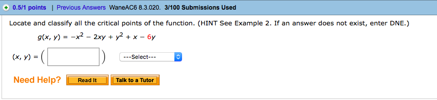 Solved Locate and classify all the critical points of the | Chegg.com