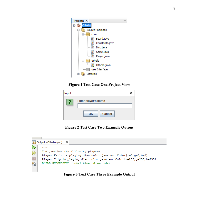 Solved Tasks and Rubric Activity Othello project | Chegg.com