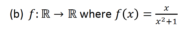 Solved Determine if the following functions are one-to?one | Chegg.com