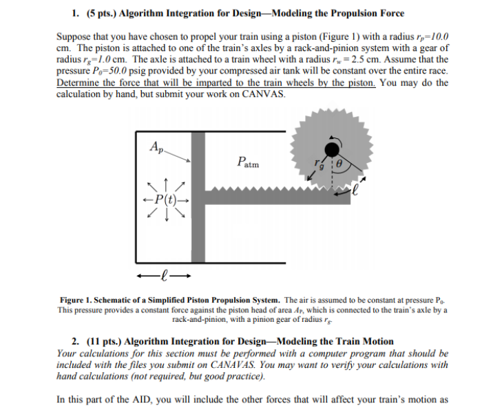 Piston Design Calculations