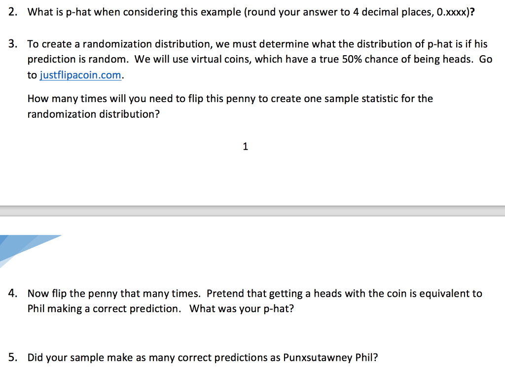 Solved Activity 1 Create A Randomization Distribution This 4465