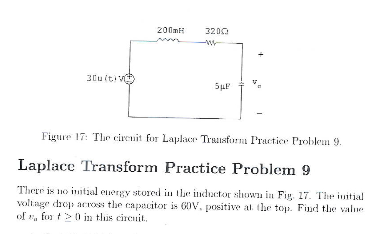 Solved There is no initial energy stored in the inductor | Chegg.com