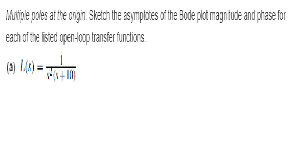 Solved 6.6 a Multiple poles at the origin. Sketch the | Chegg.com