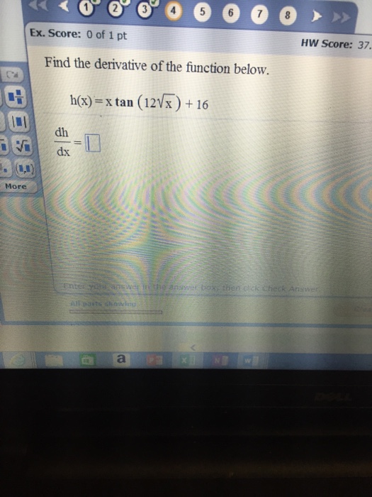 Solved: Find Derivative Of The Function Below. H(x) = X Ta... | Chegg.com