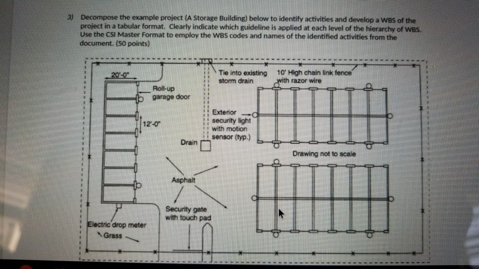 Chain Link Engineering Drawings Examples