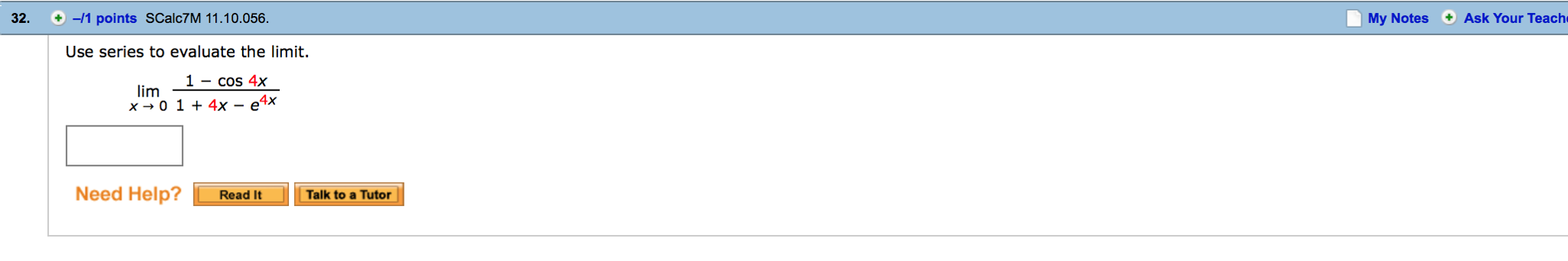 Solved Use series to evaluate the limit. lim_x rightarrow 0 | Chegg.com