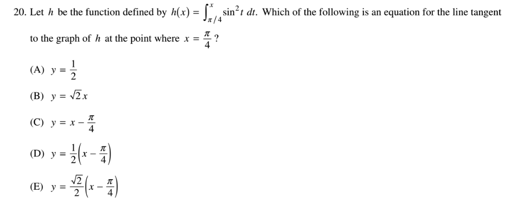 Solved Let h be the function defined by h(x) = | Chegg.com