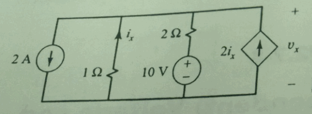 Solved Determine Vx and Ix for the circuit below. | Chegg.com