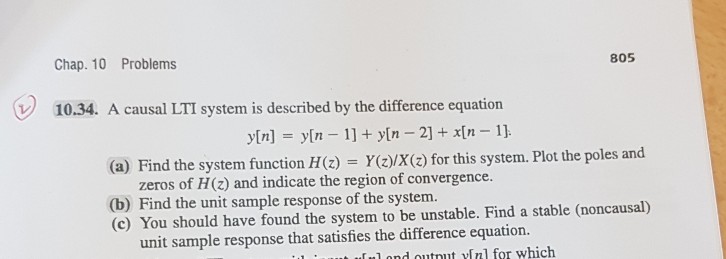 Solved 10.21. Determine the z-transform for each of the | Chegg.com