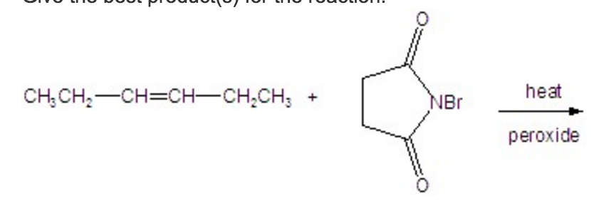 Solved 1. Predict the major monobromination product in the | Chegg.com