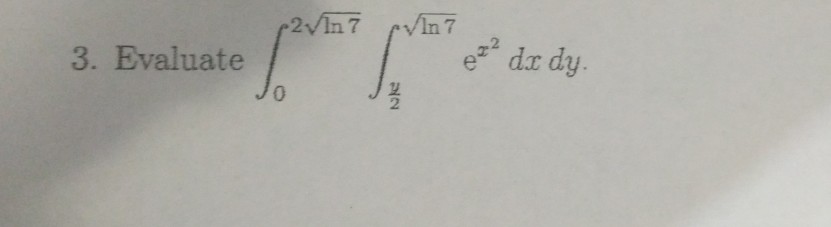 Solved 2 3. Evaluate 2 | Chegg.com