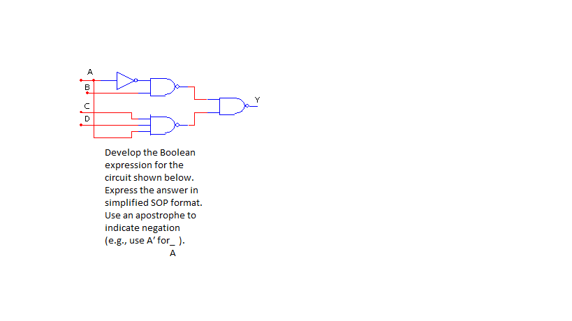 Solved Develop the Boolean expression for the circuit | Chegg.com