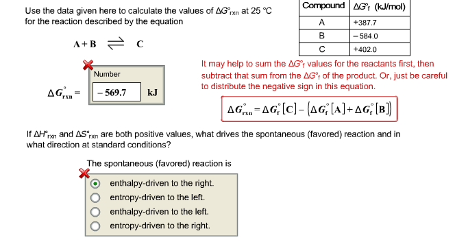 Solved Use the data given here to calculate the values of | Chegg.com