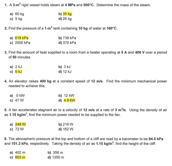 Solved A 3-m^3 rigid vessel holds steam at 4 MPa and 500 | Chegg.com