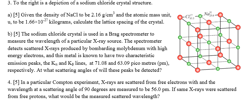 Nacl Atomic Structure