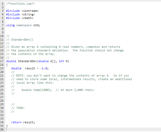Solved Summary: compute population standard deviation. | Chegg.com