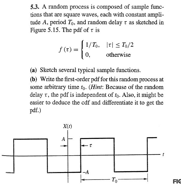 A Random Process Is Composed Of Sample Functions That