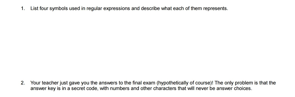 Solved Java Programming 3-2: Use regular expressions | Chegg.com Solved Java Programming 3-2: Use regular expressions | Chegg.com