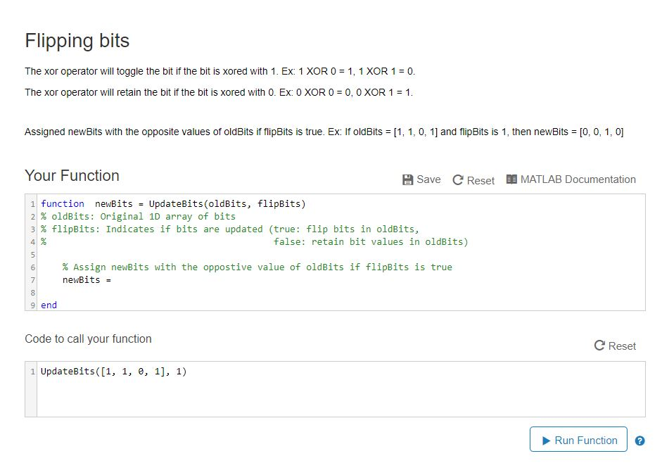 Solved Flipping bits The xor operator will toggle the bit | Chegg.com